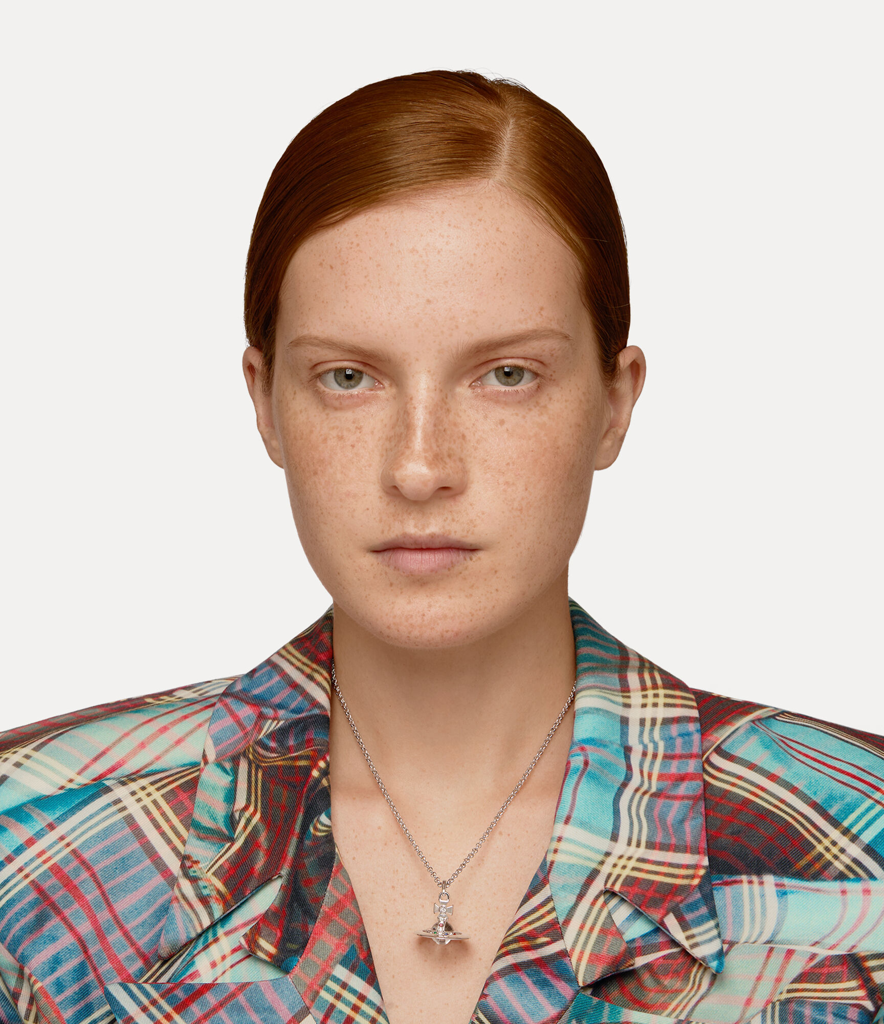 New Tiny Orb Pendant Necklace in PLATINUM | Vivienne Westwood®