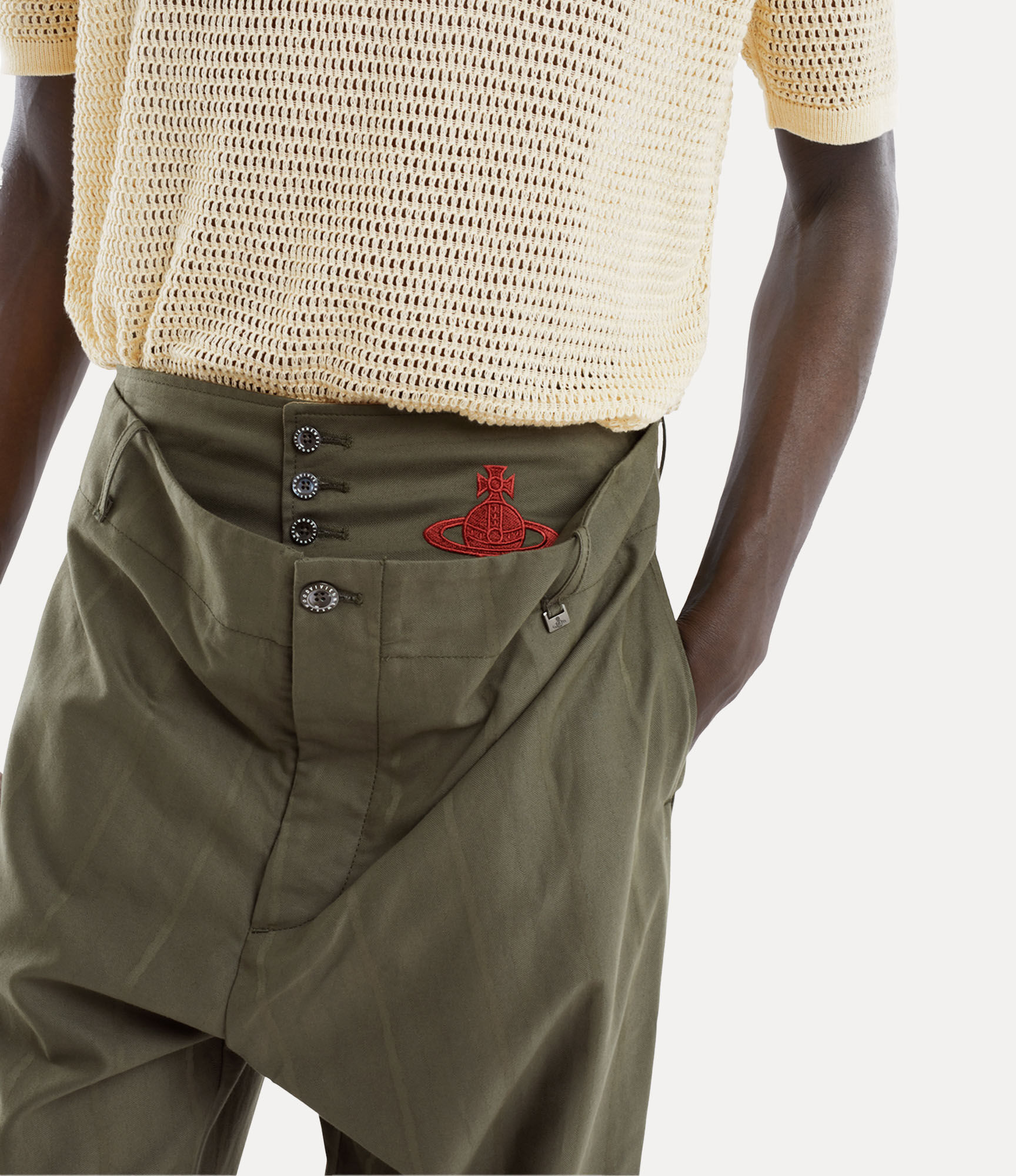 Alien Trousers in GREEN | Vivienne Westwood®