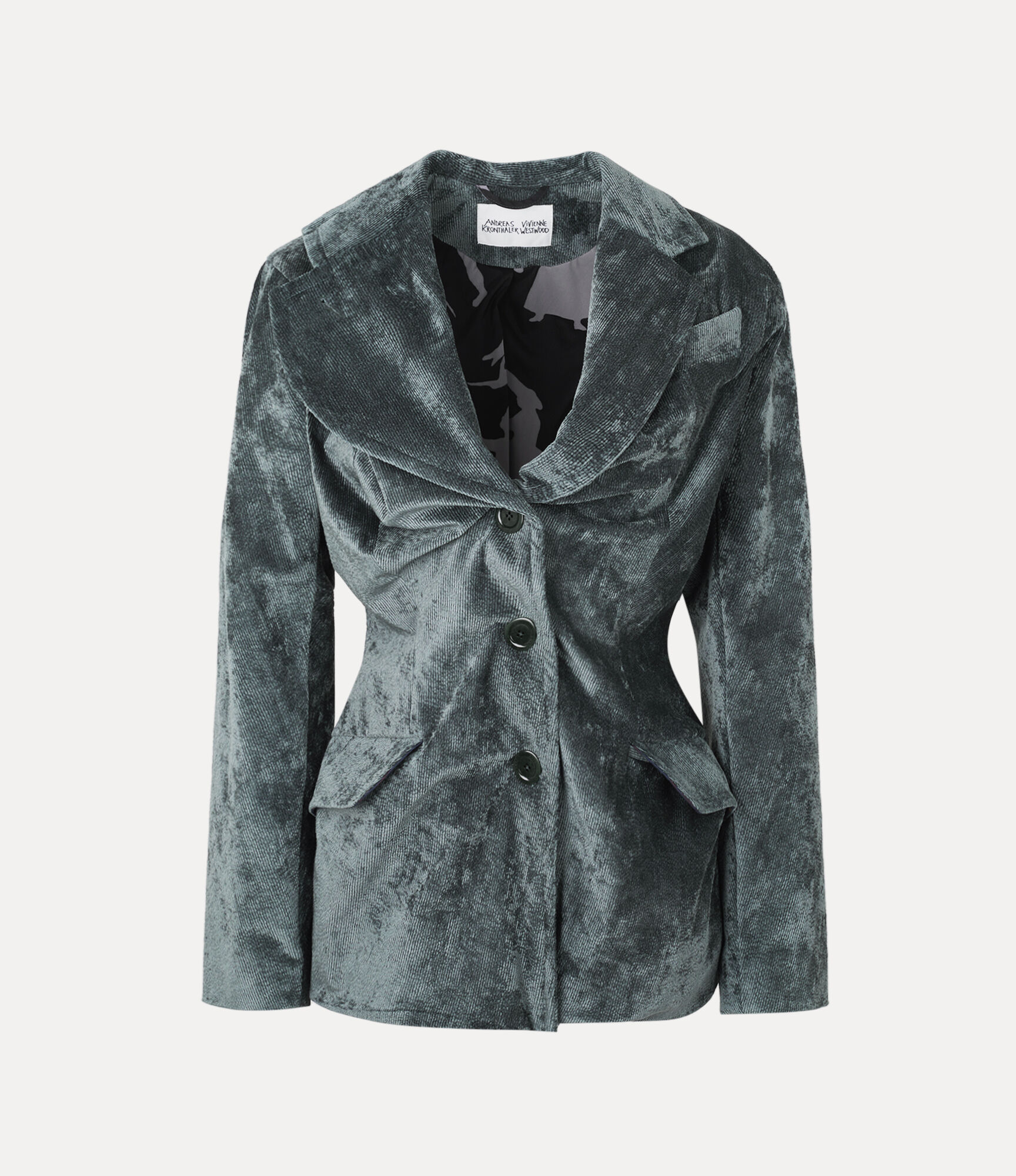 Inferno Jacket in STEEL-GREEN | Vivienne Westwood®