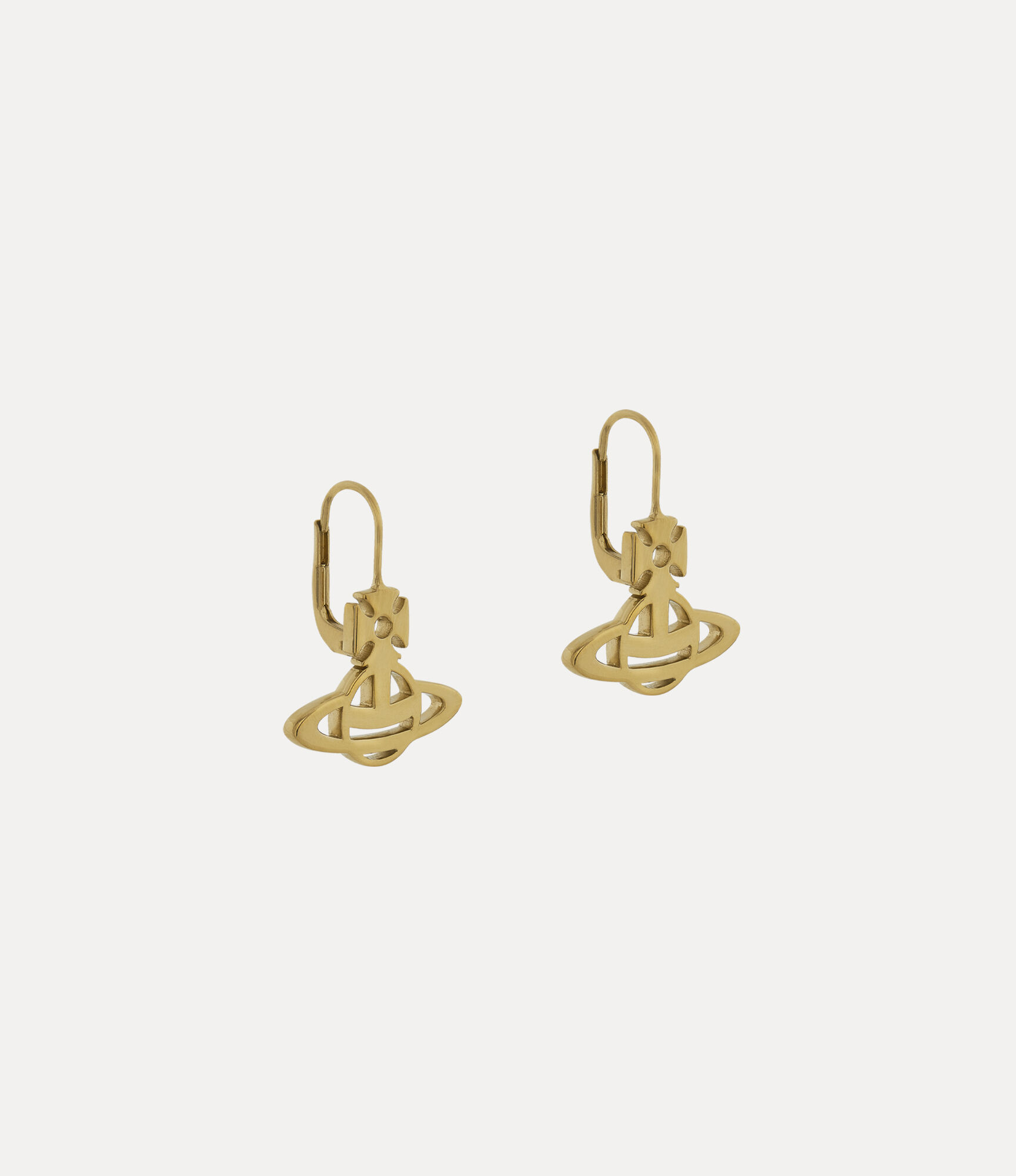 Lucy Drop Earrings in GOLD- | Vivienne Westwood®