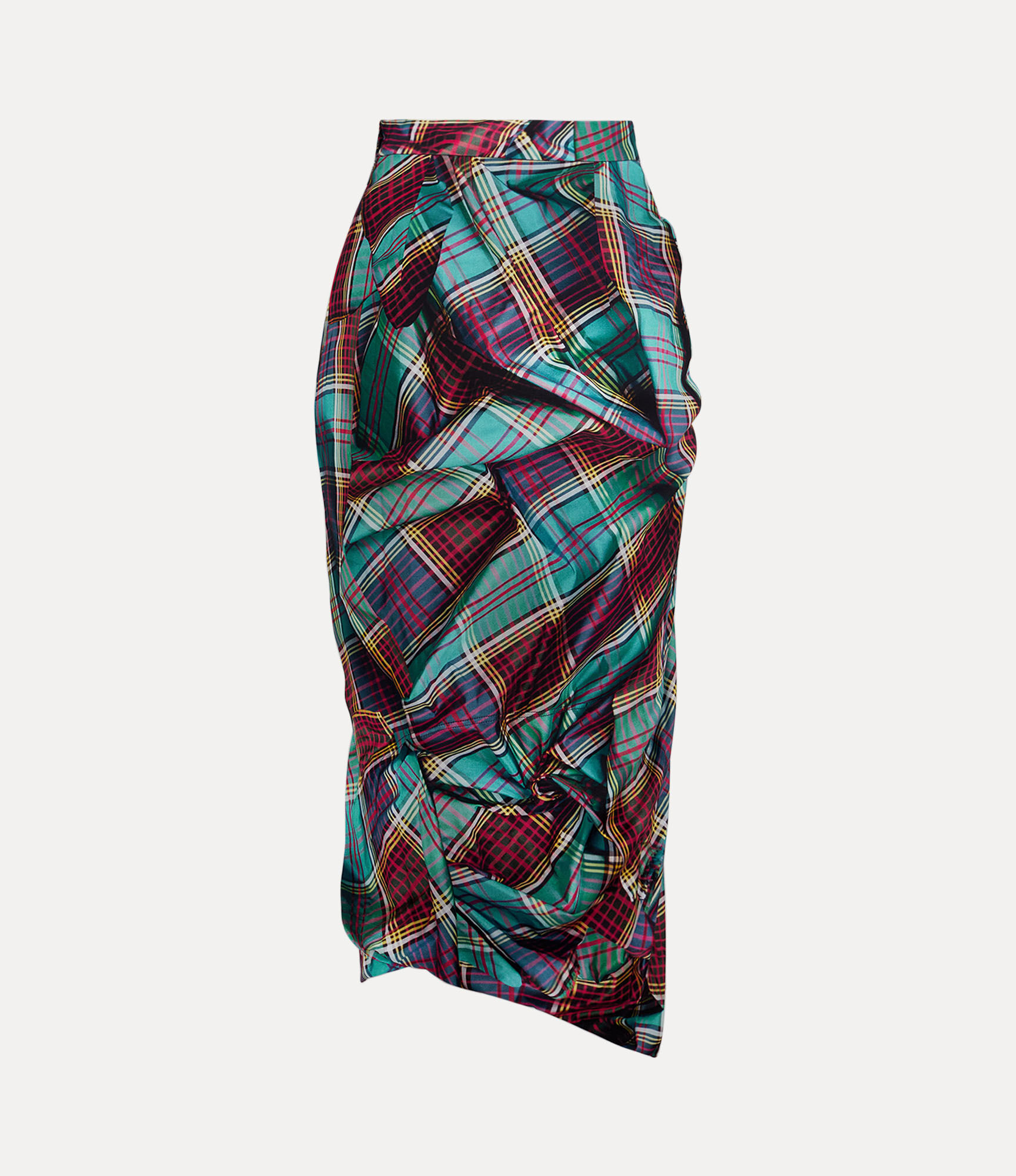 Side Panther Skirt in MULTI-TARTAN | Vivienne Westwood®