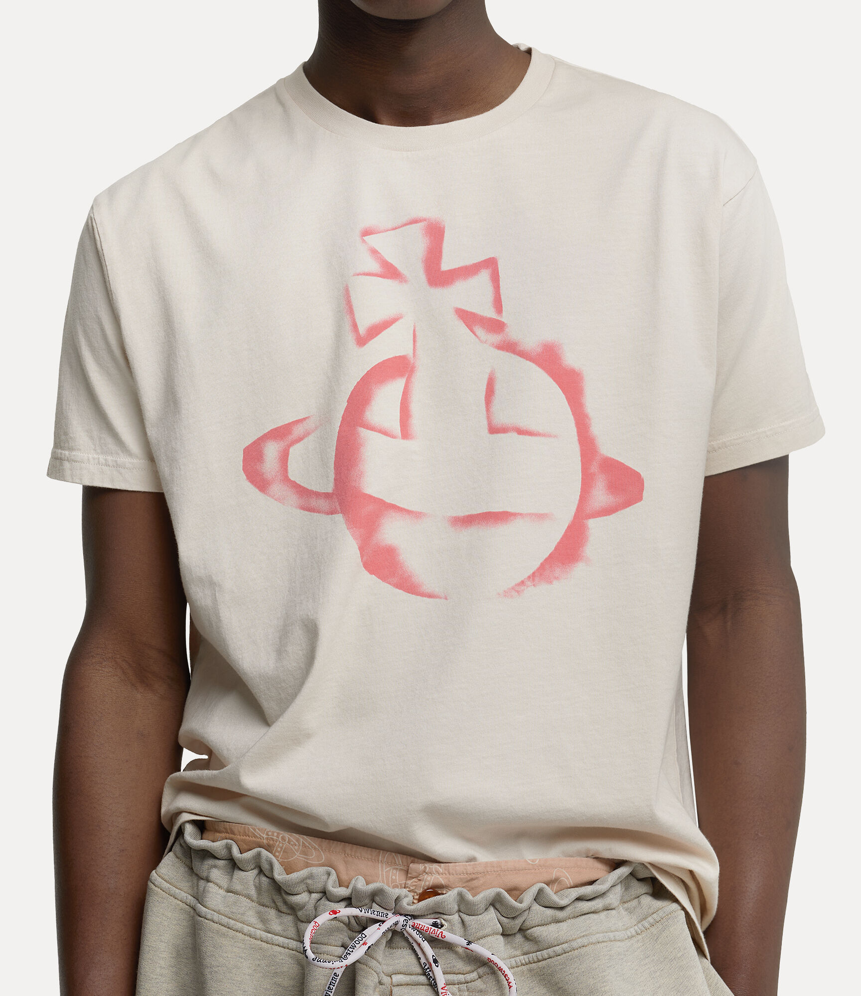 Stencil Orb Classic T-shirt in BEIGE | Vivienne Westwood®