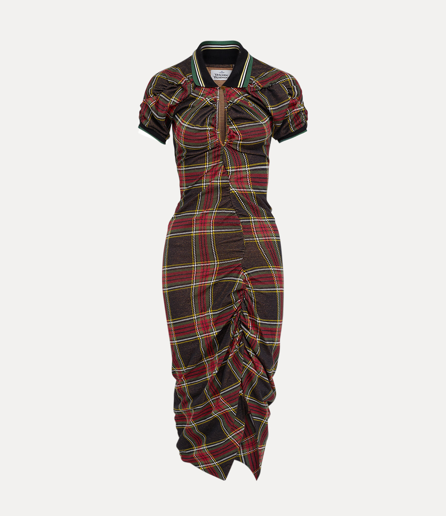 Pulling Dress in RED-GREEN | Vivienne Westwood®