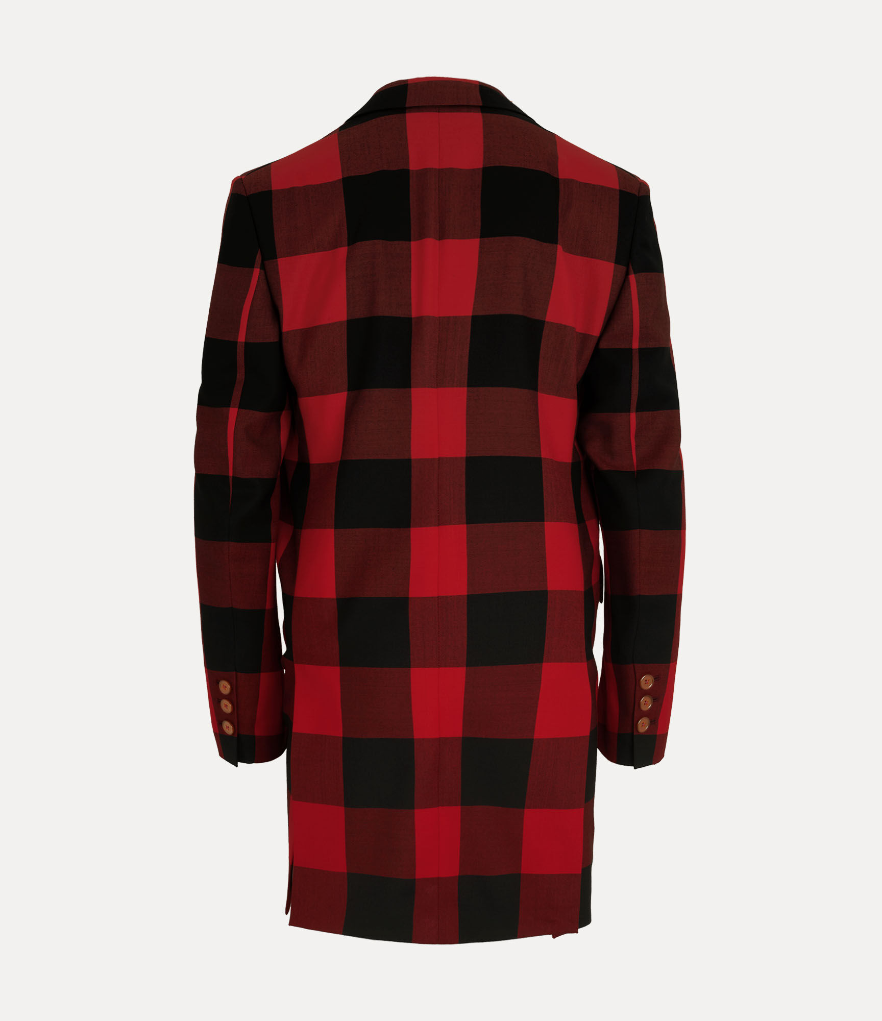 Three Button Jacket in RED-BLACK | Vivienne Westwood®