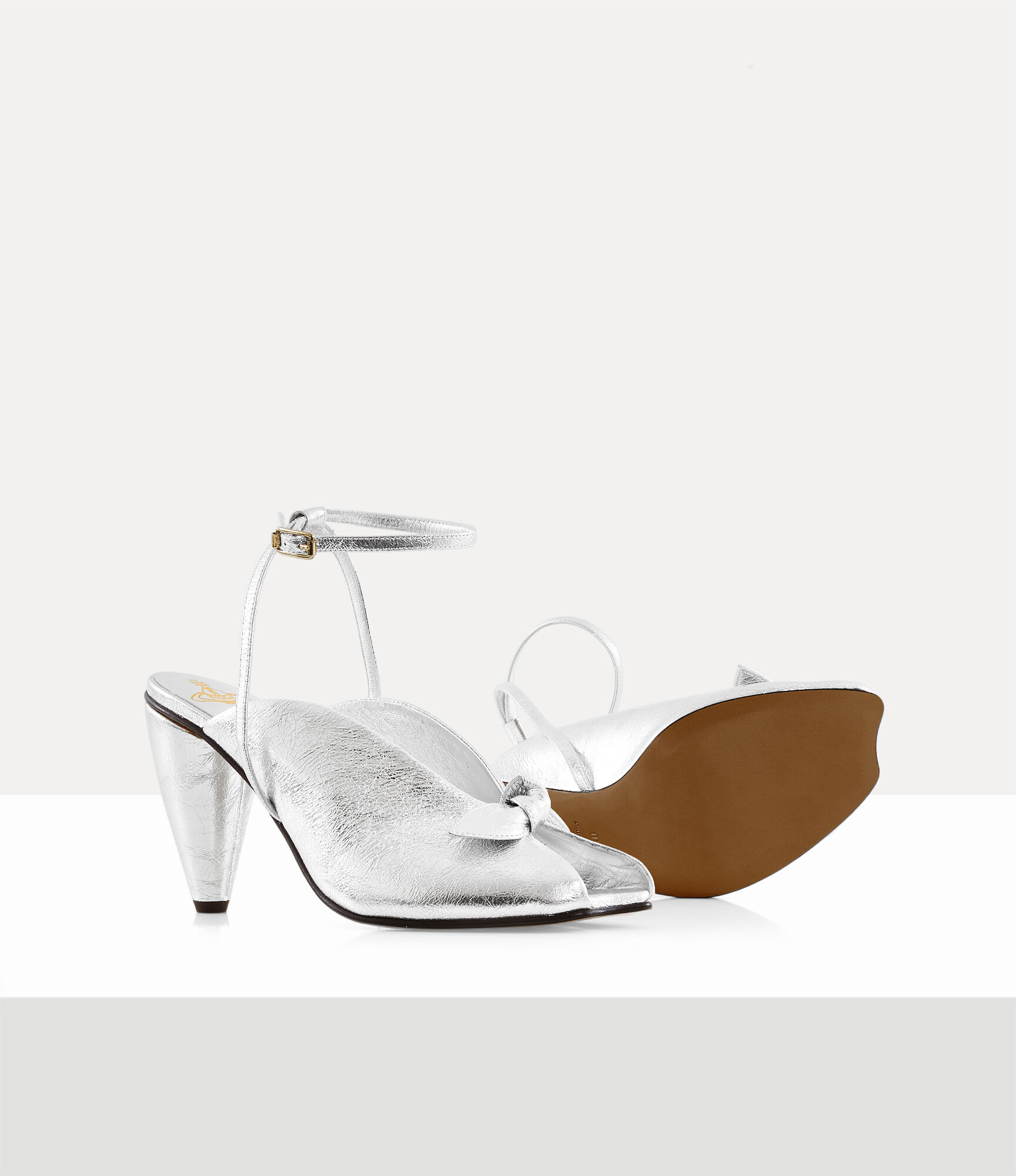 Bow Peep Shoe in SILVER | Vivienne Westwood®