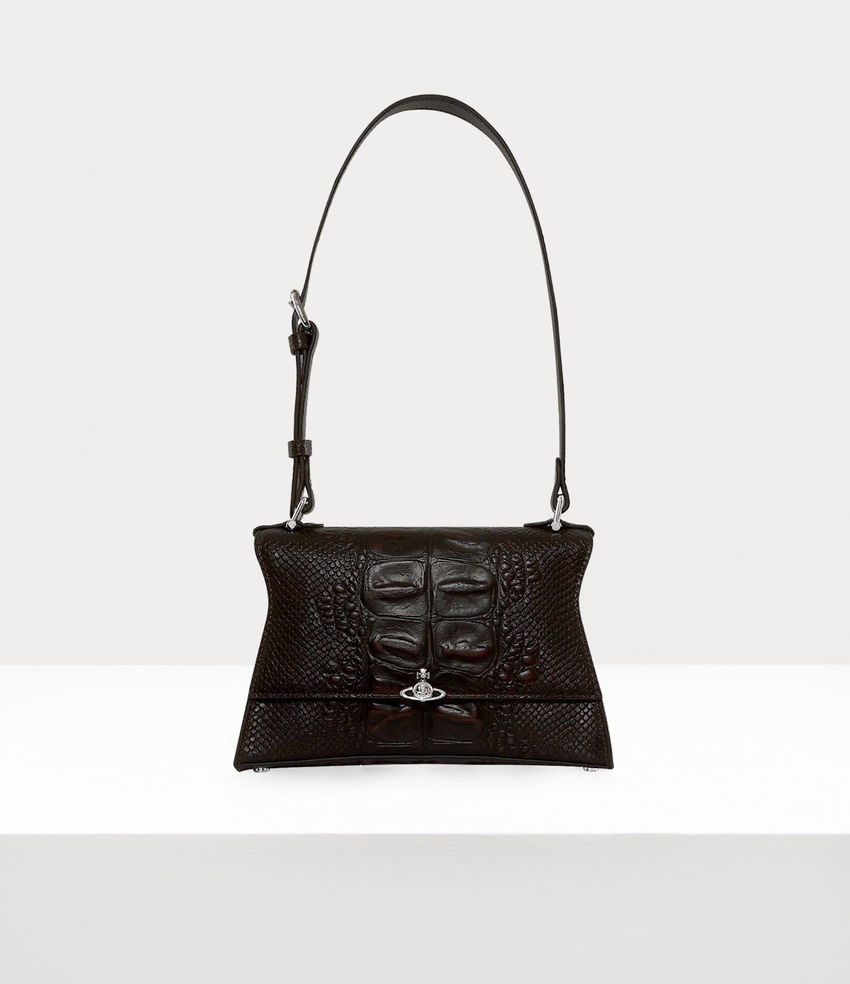 Bianca Small Shoulder Bag in BROWN | Vivienne Westwood®