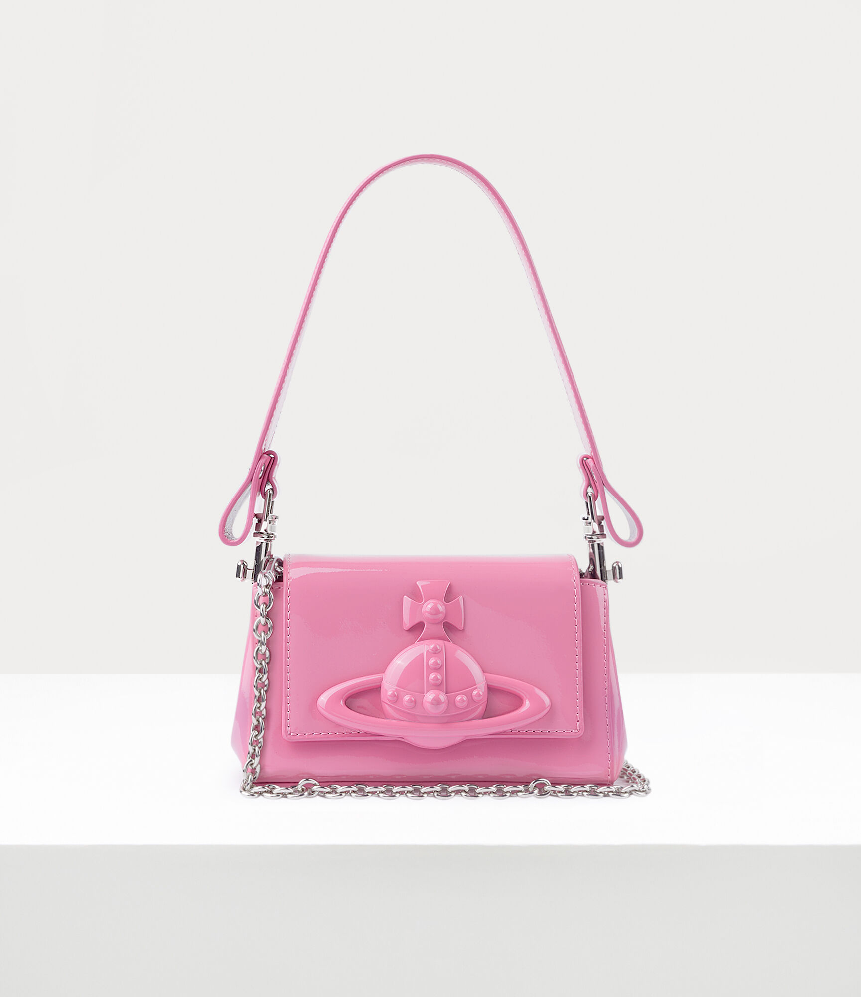 Hazel Small Handbag in PINK | Vivienne Westwood®