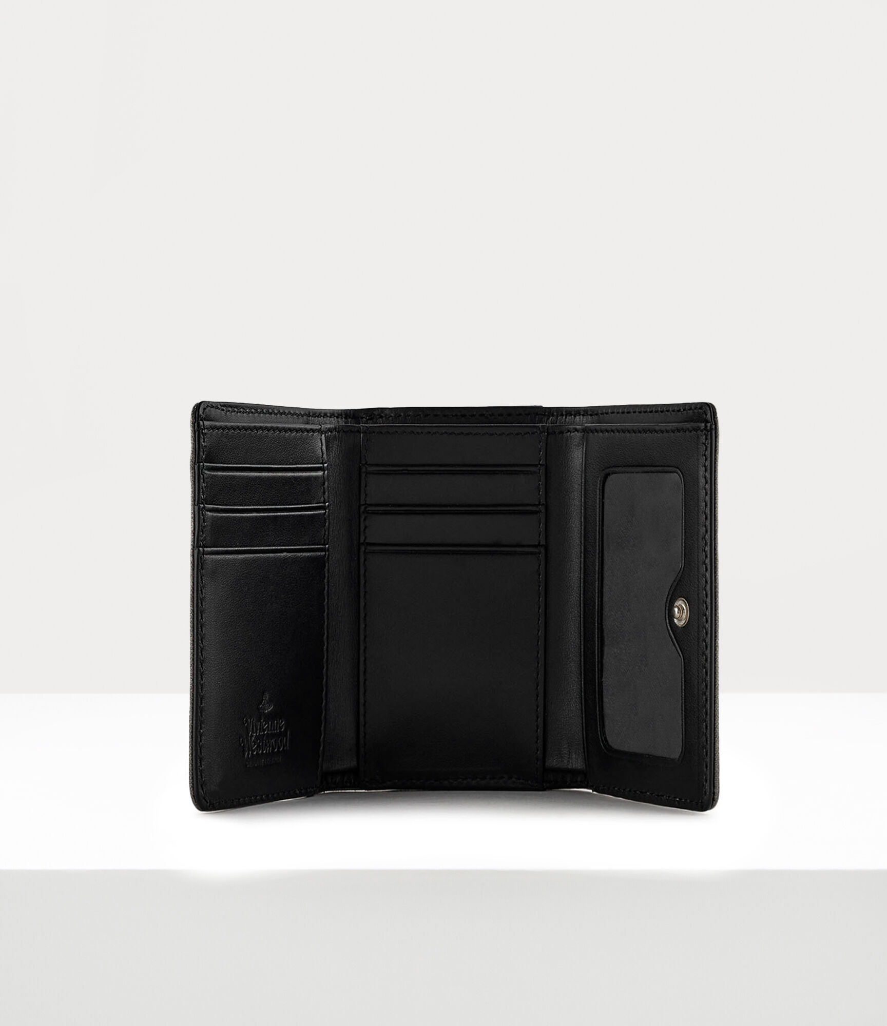 Small Frame Wallet in BLACK | Vivienne Westwood®