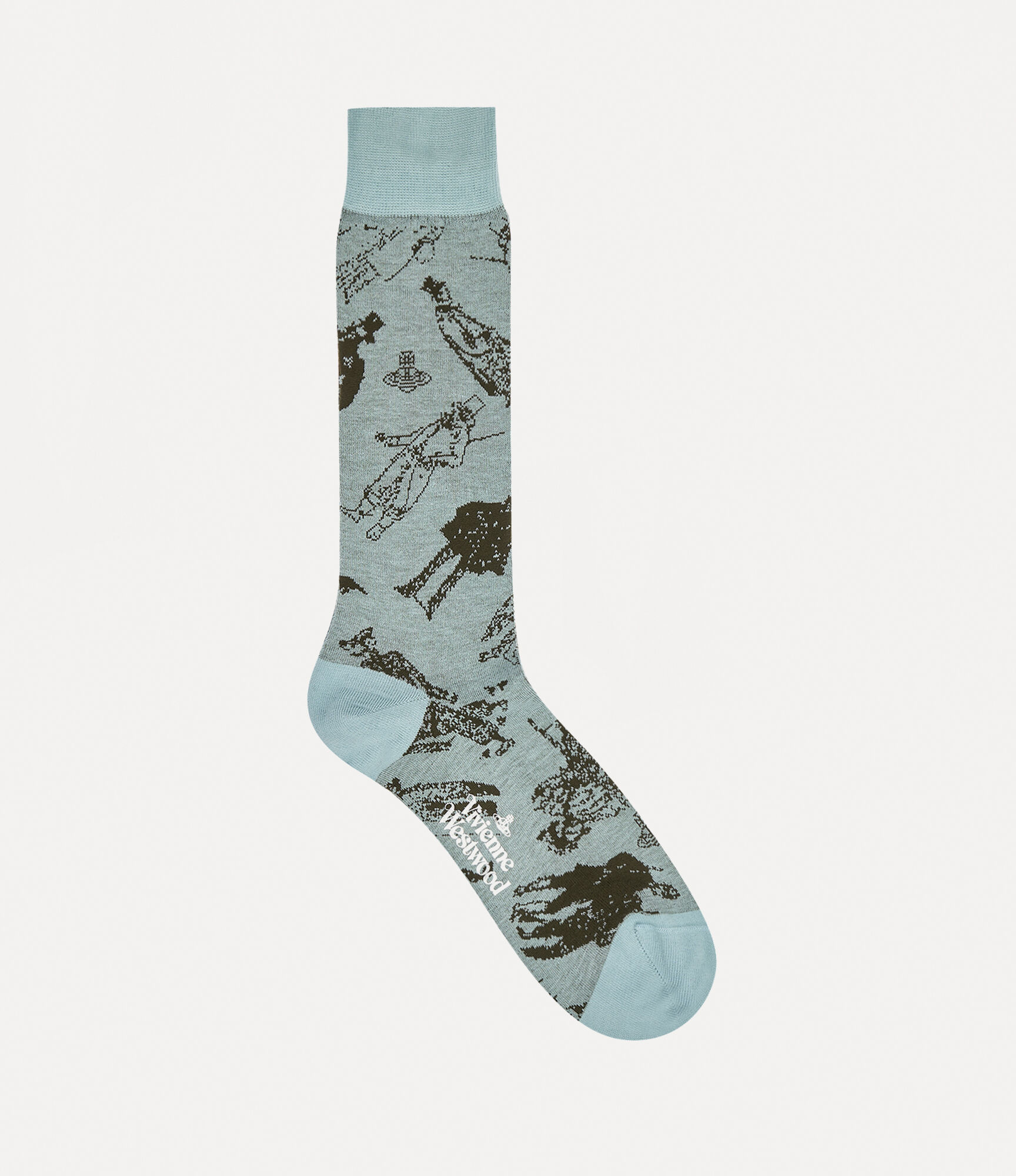 Evolution Of Man Socks in SLATE-BLUE | Vivienne Westwood®