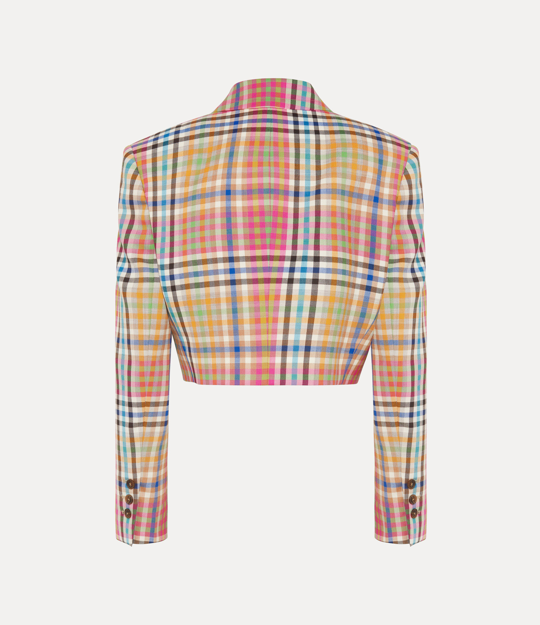 Long Sleeve Cut Off Jacket in MULTI | Vivienne Westwood®