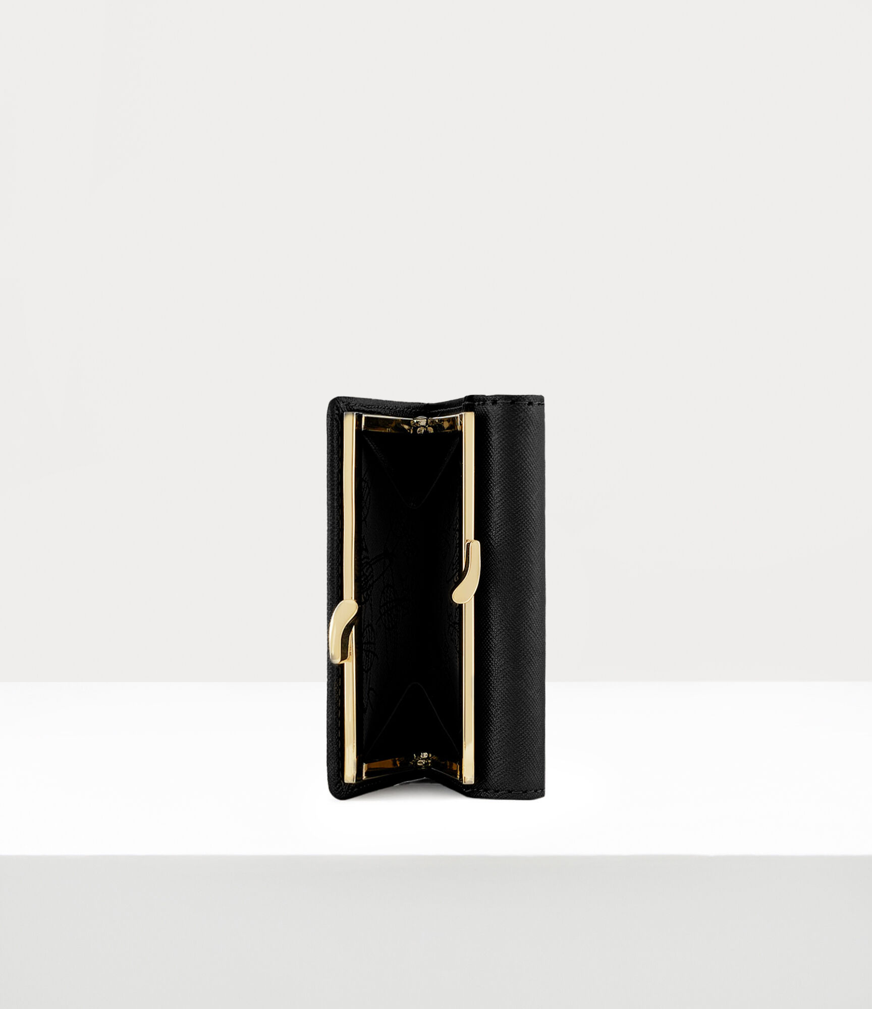 Small Frame Wallet in BLACK | Vivienne Westwood®