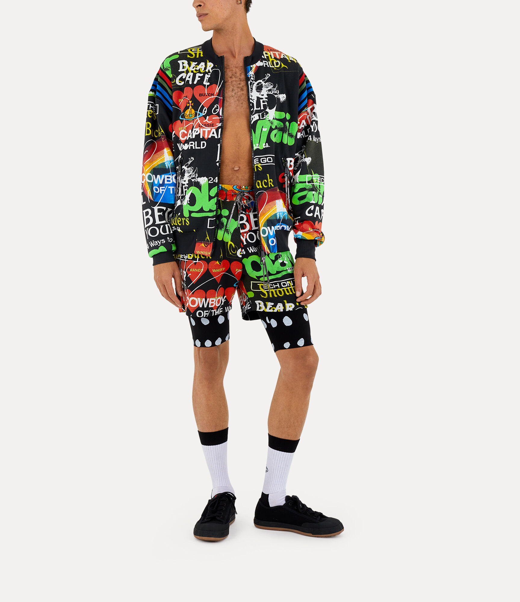 Stripped Tracksuit Jacket in MEANINGLESS | Vivienne Westwood®