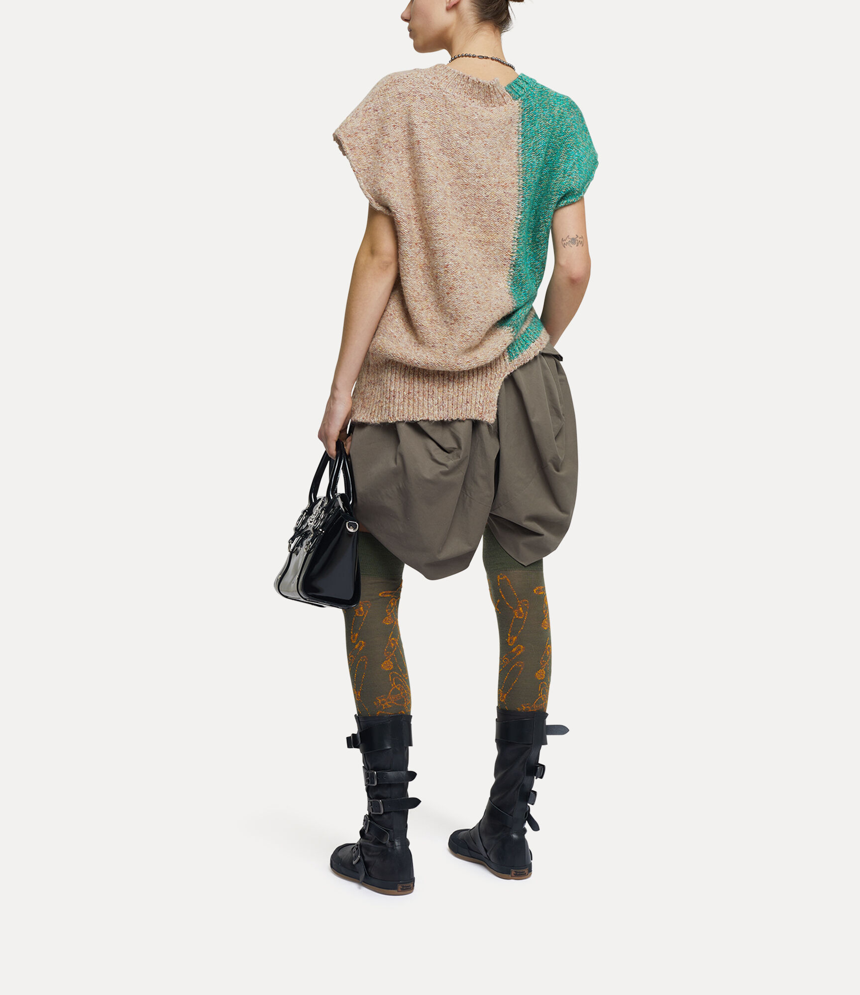 Half & Half Vest in MULTI | Vivienne Westwood®