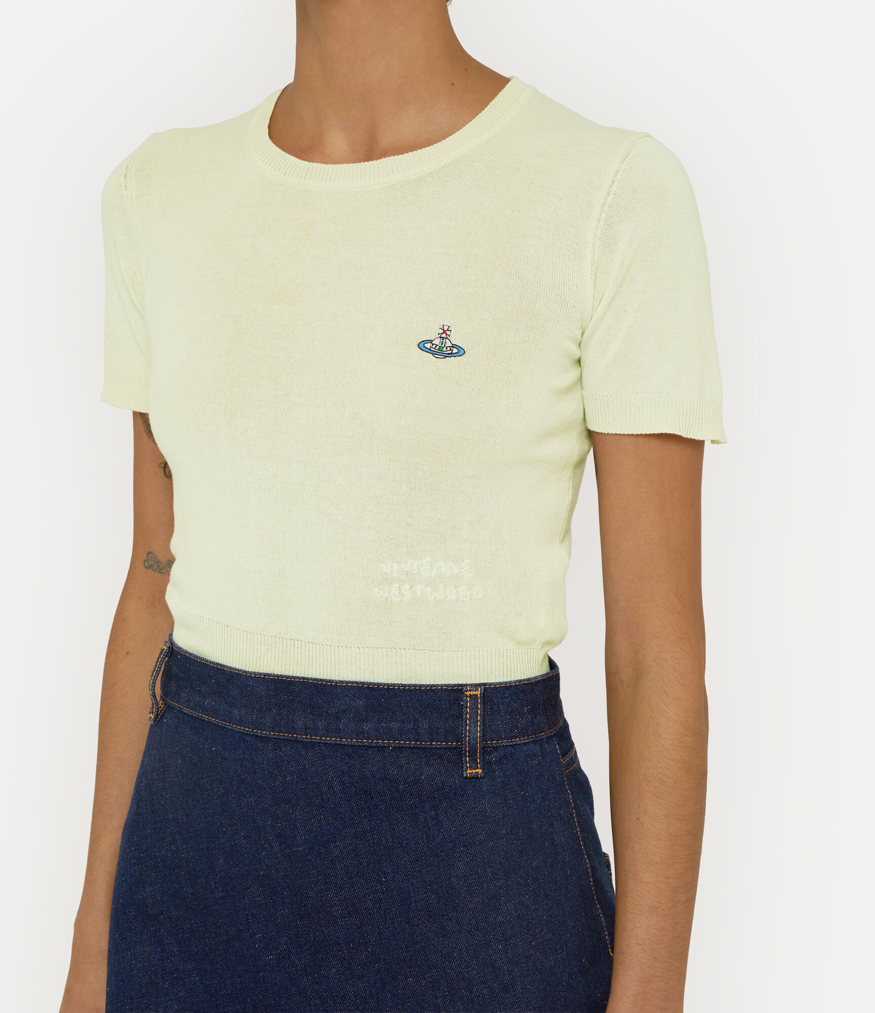 Bea Top in PISTACHIO | Vivienne Westwood®
