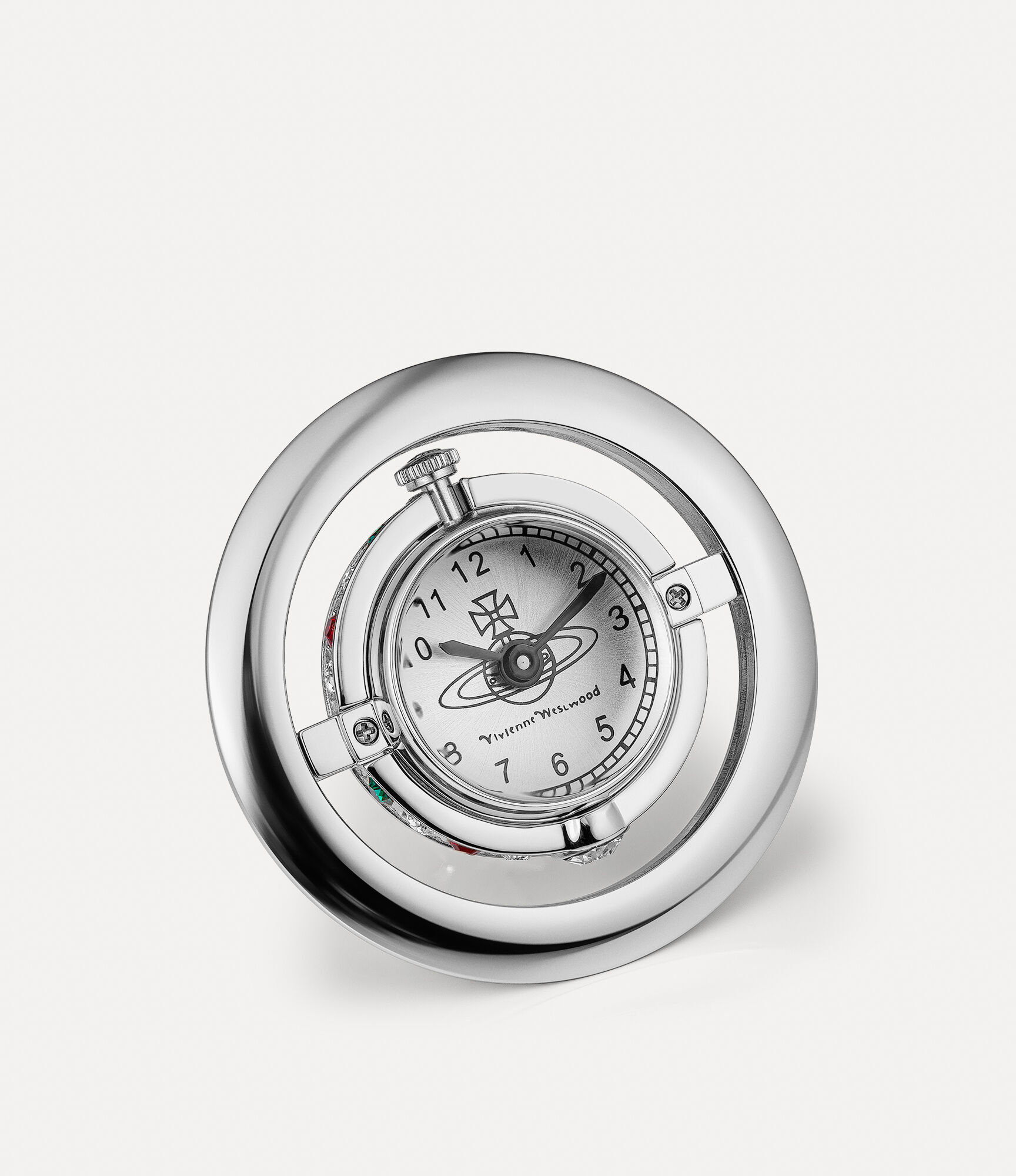 Orb Watch Pendant Necklace in SILVER | Vivienne Westwood®