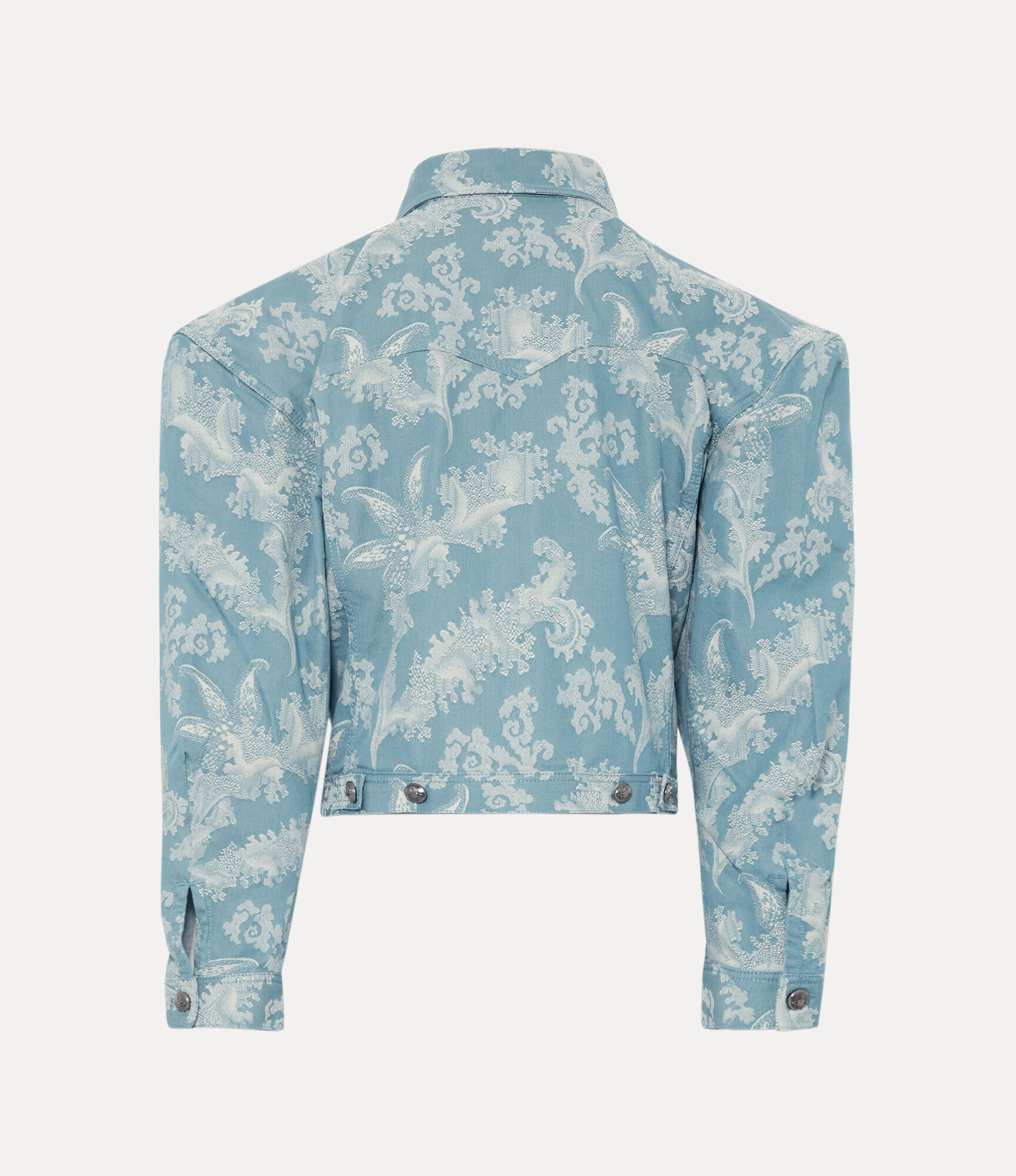 Denim Boxer Jacket in BLUE-CORAL | Vivienne Westwood®