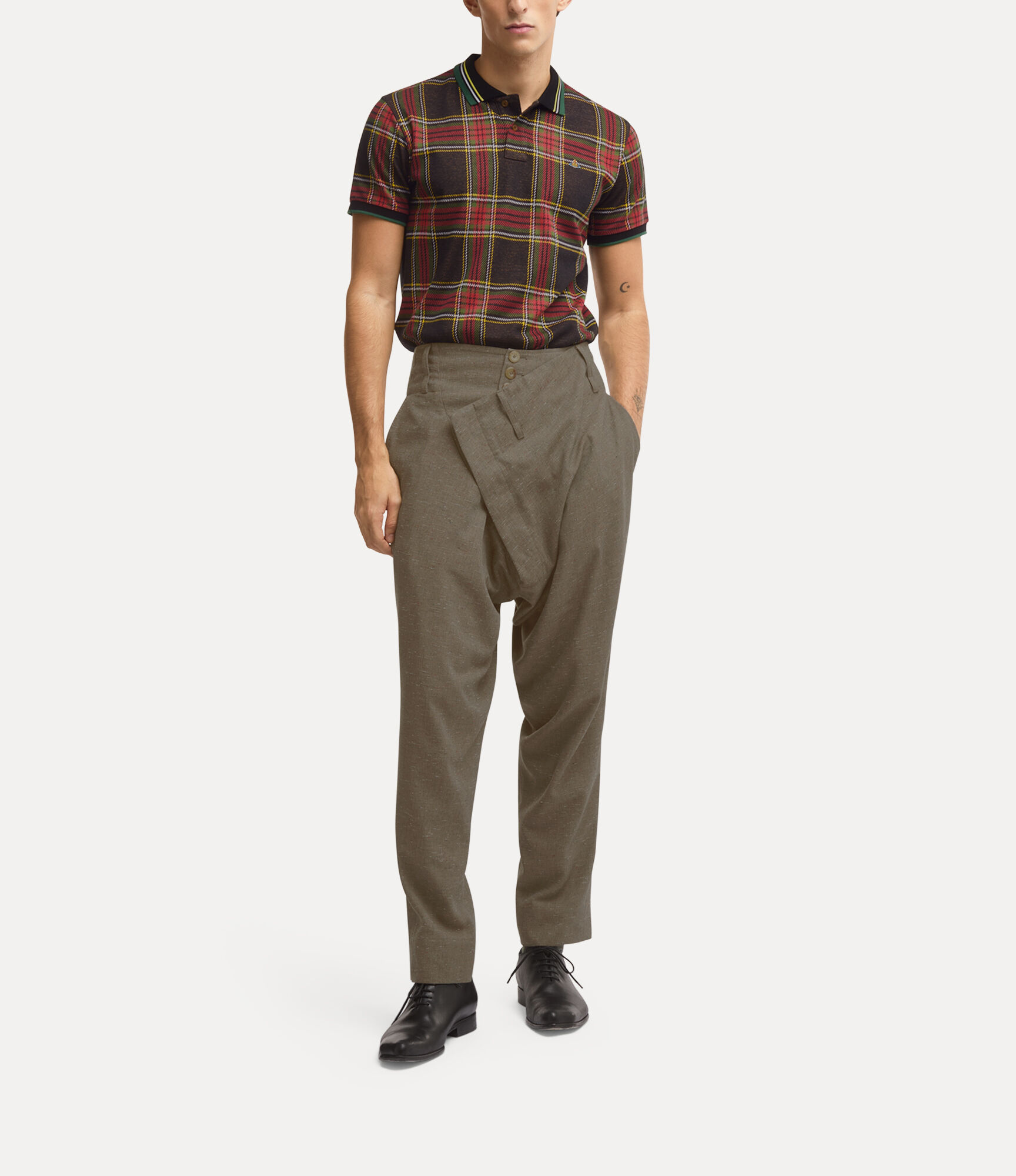 Classic Polo in RED-GREEN | Vivienne Westwood®