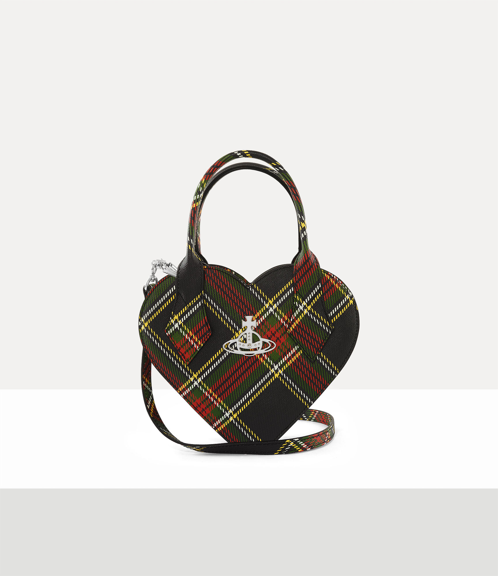 Josephine Heart Crossbody in CHELSEA-TARTAN | Vivienne Westwood®