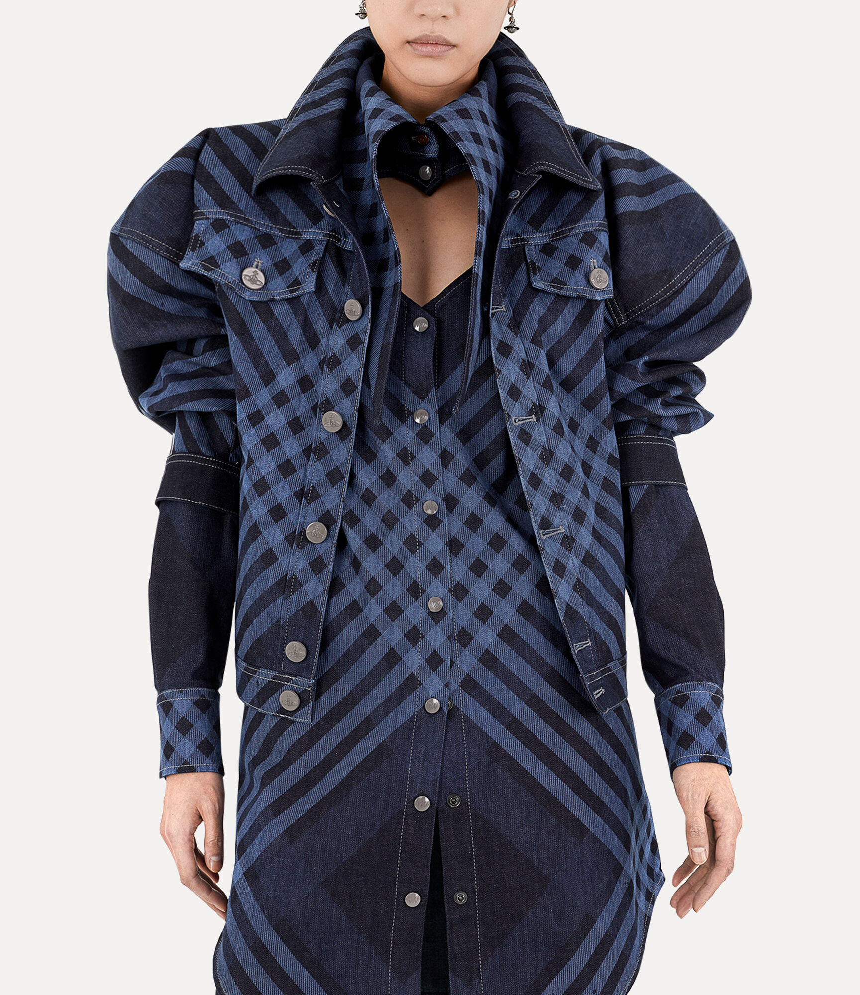 Denim Boxer Jacket in BLUE | Vivienne Westwood®