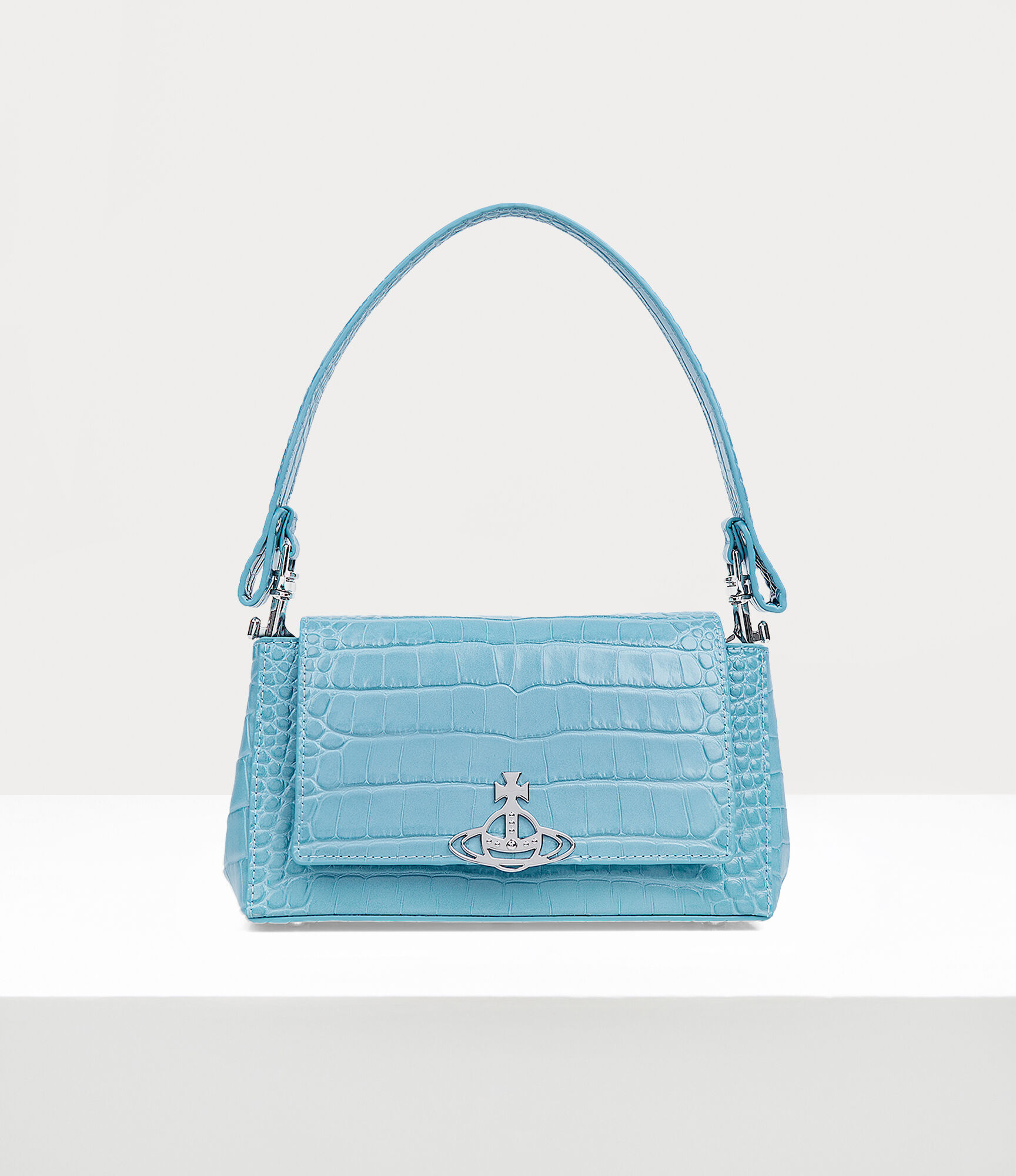 Hazel Medium Handbag in LIGHT-BLUE | Vivienne Westwood®