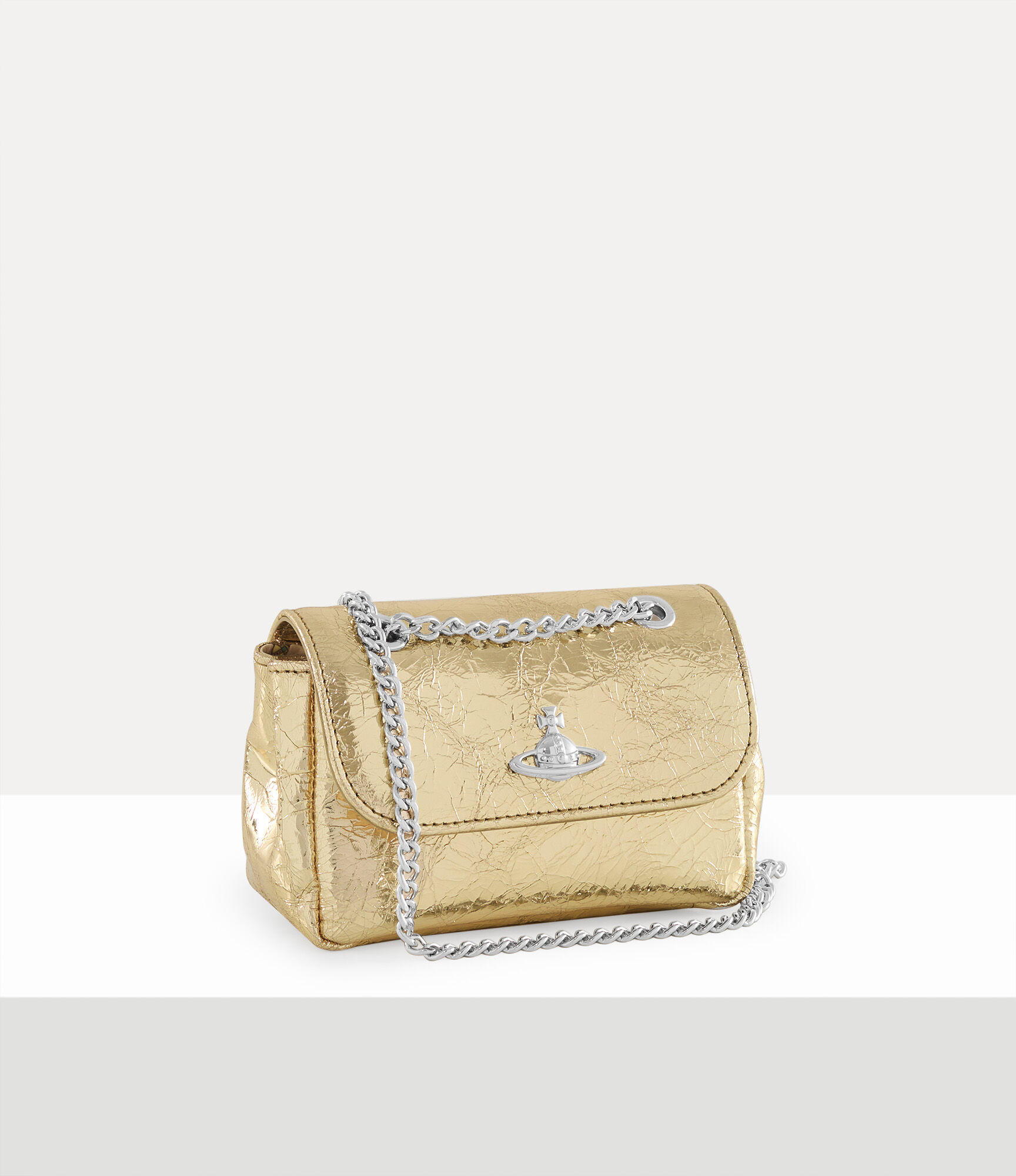 Small Purse With Chain in GOLD | Vivienne Westwood®