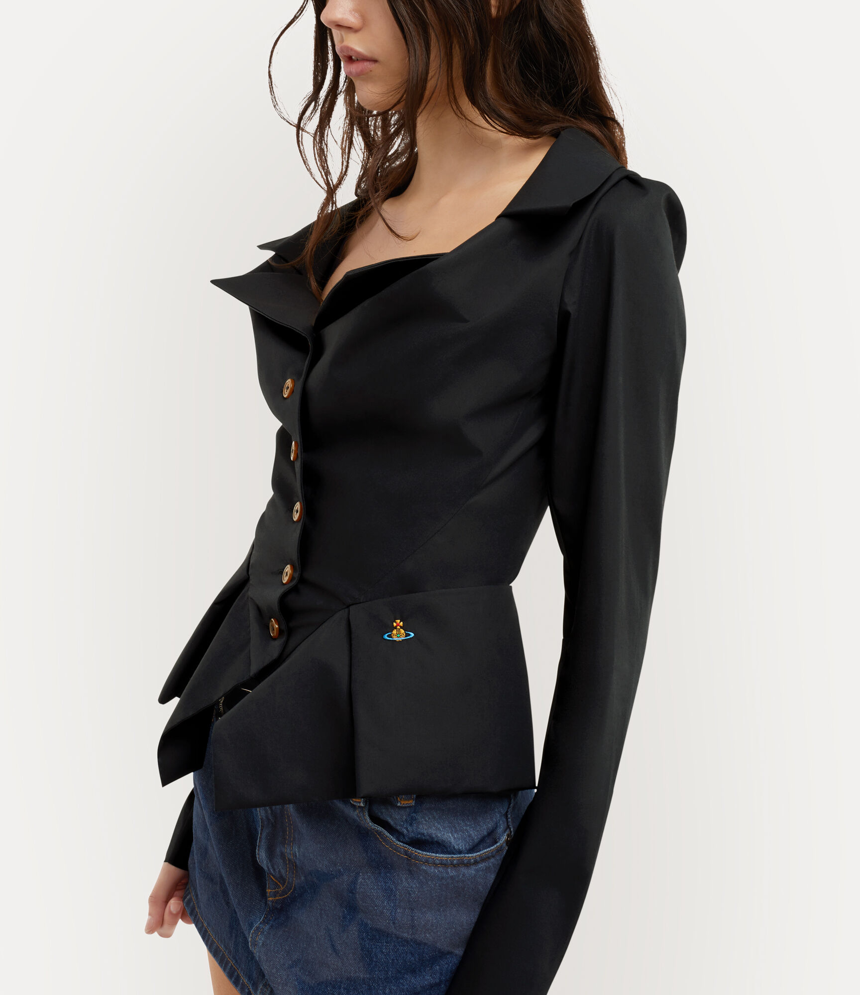 Monday Shirt in BLACK | Vivienne Westwood®