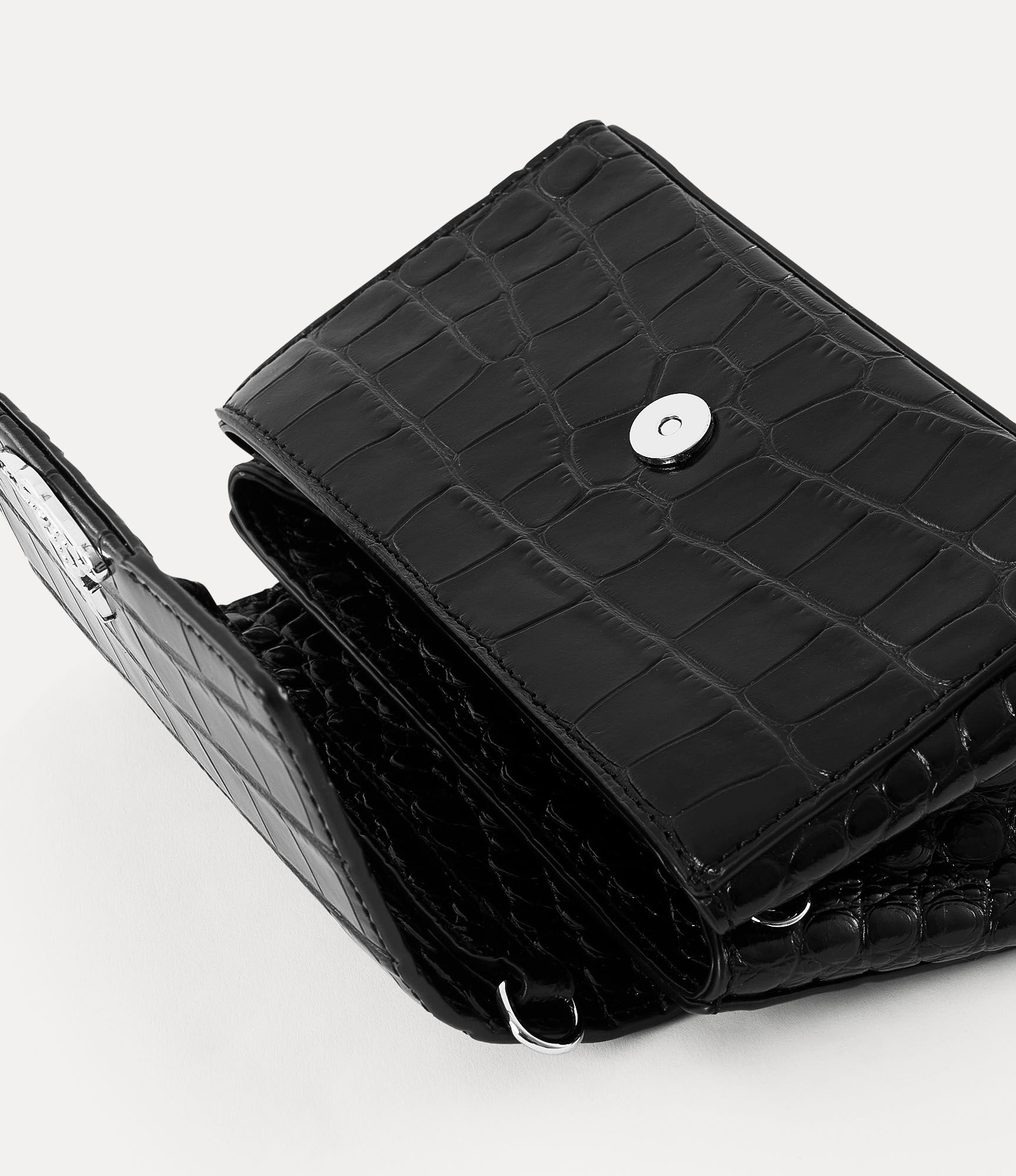 hazel small handbag in BLACK | Vivienne Westwood®