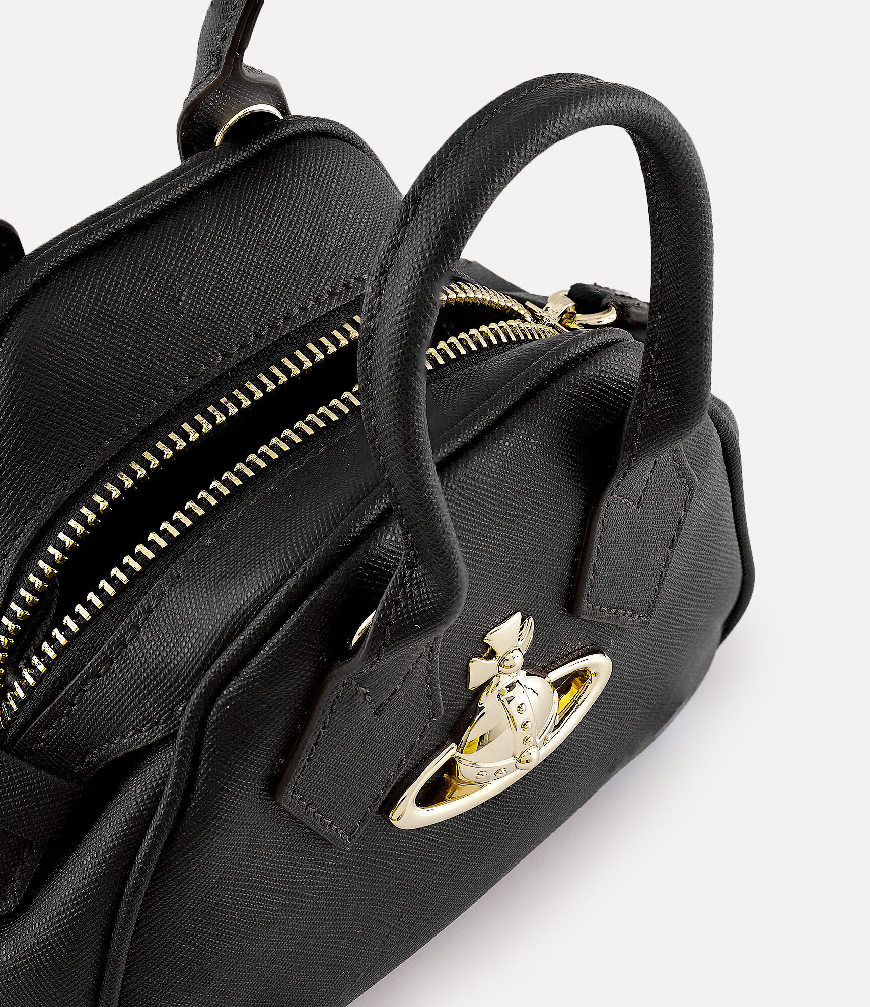 Mini Yasmine Bag in BLACK | Vivienne Westwood®