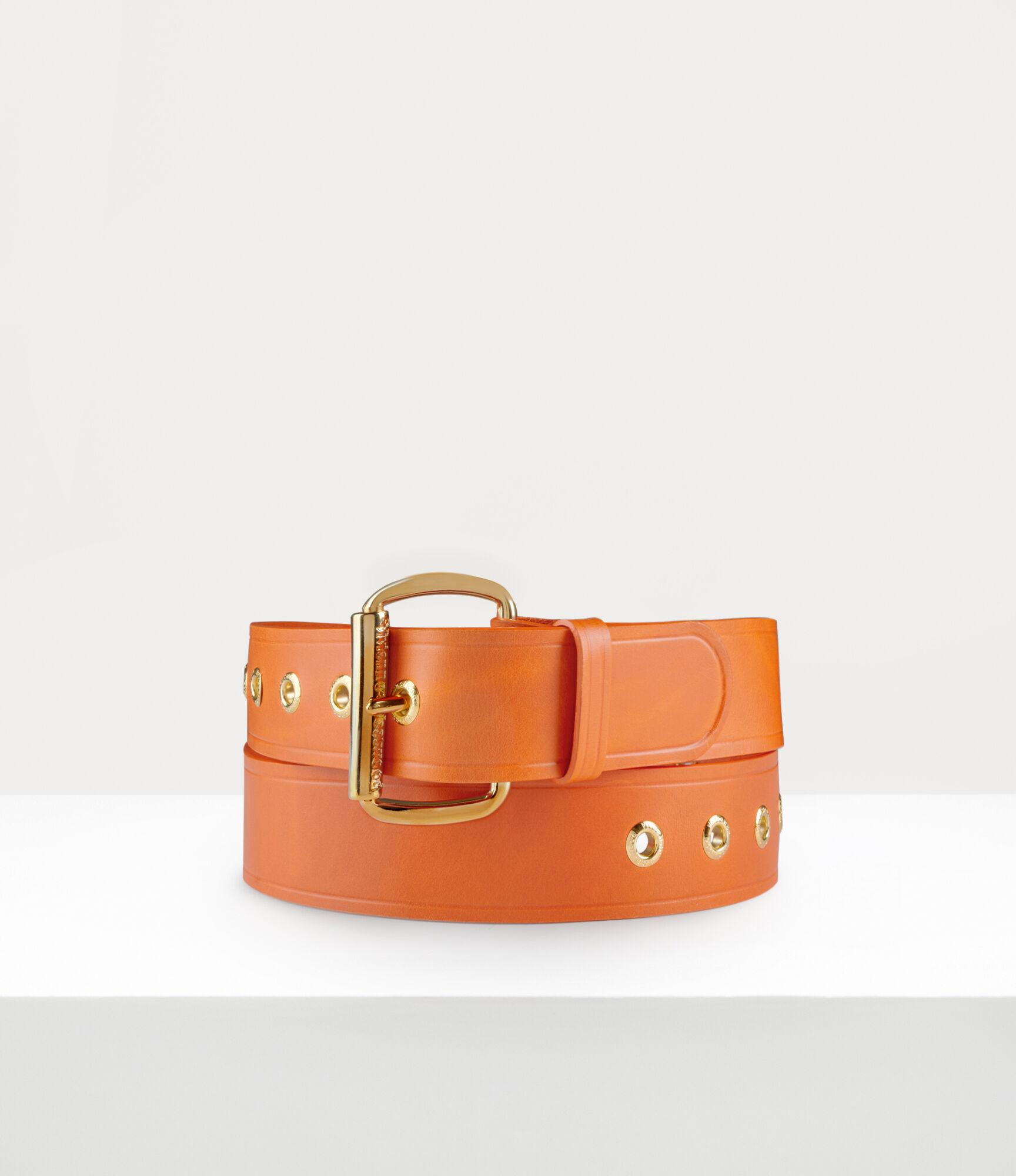 Alex Belt in GOLD-SUNSET-Leather-METALLIC-COPPER-Foil | Vivienne Westwood®