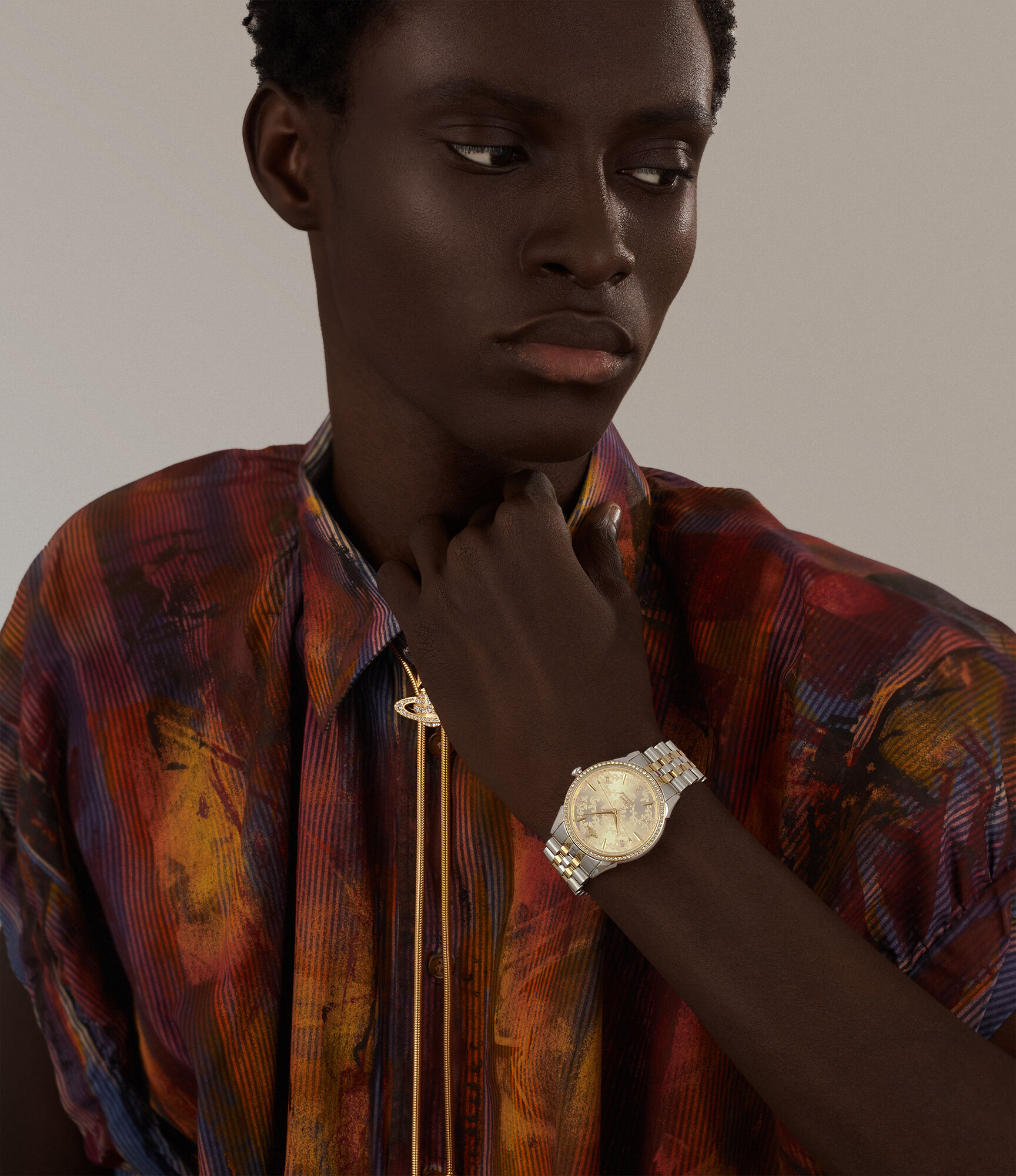 The Wallace Watch in GOLD-SILVER | Vivienne Westwood®