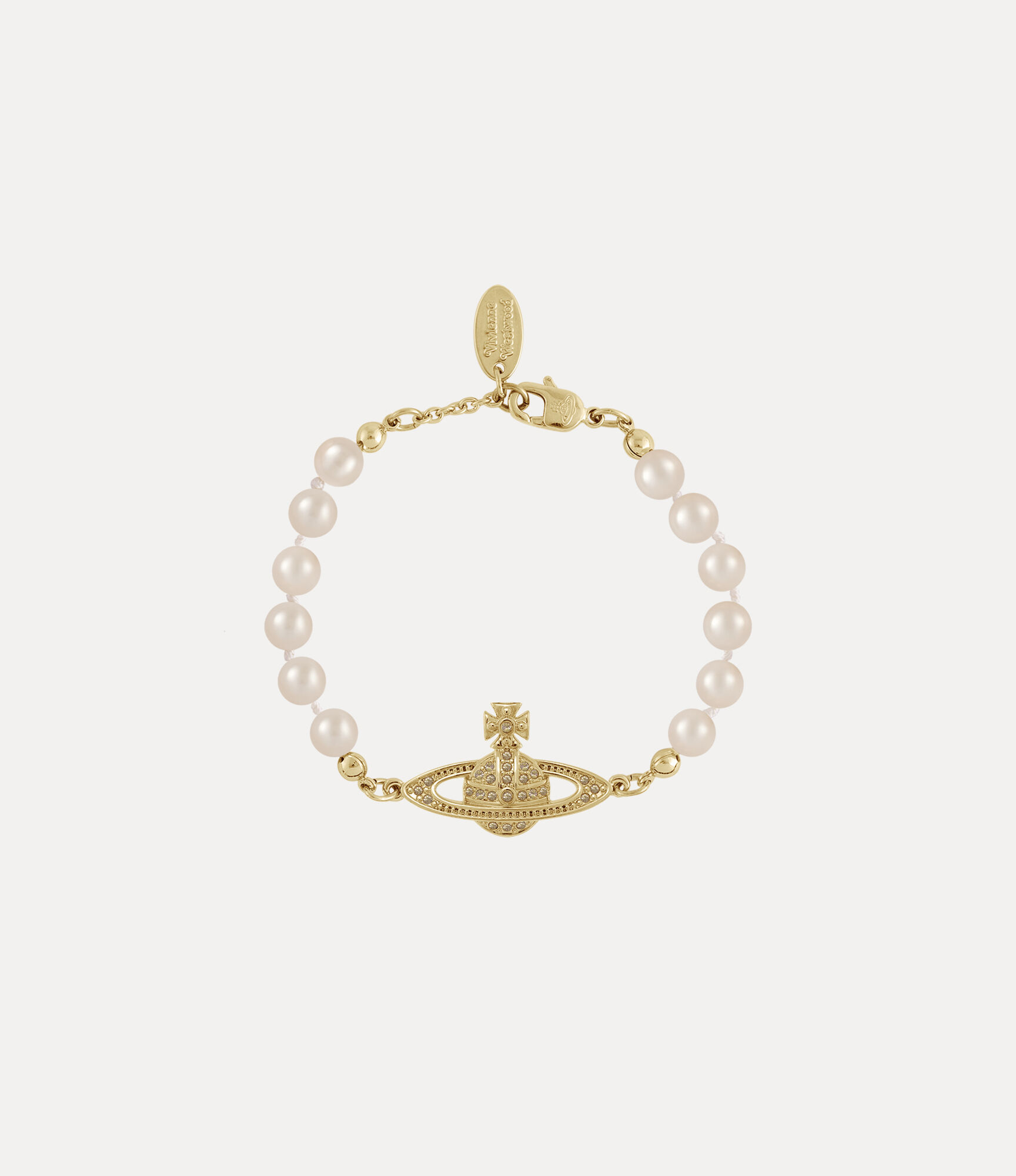 Mini Bas Relief Pearl Bracelet in Gold-Light-Colorado-Topaz-Pearl ...