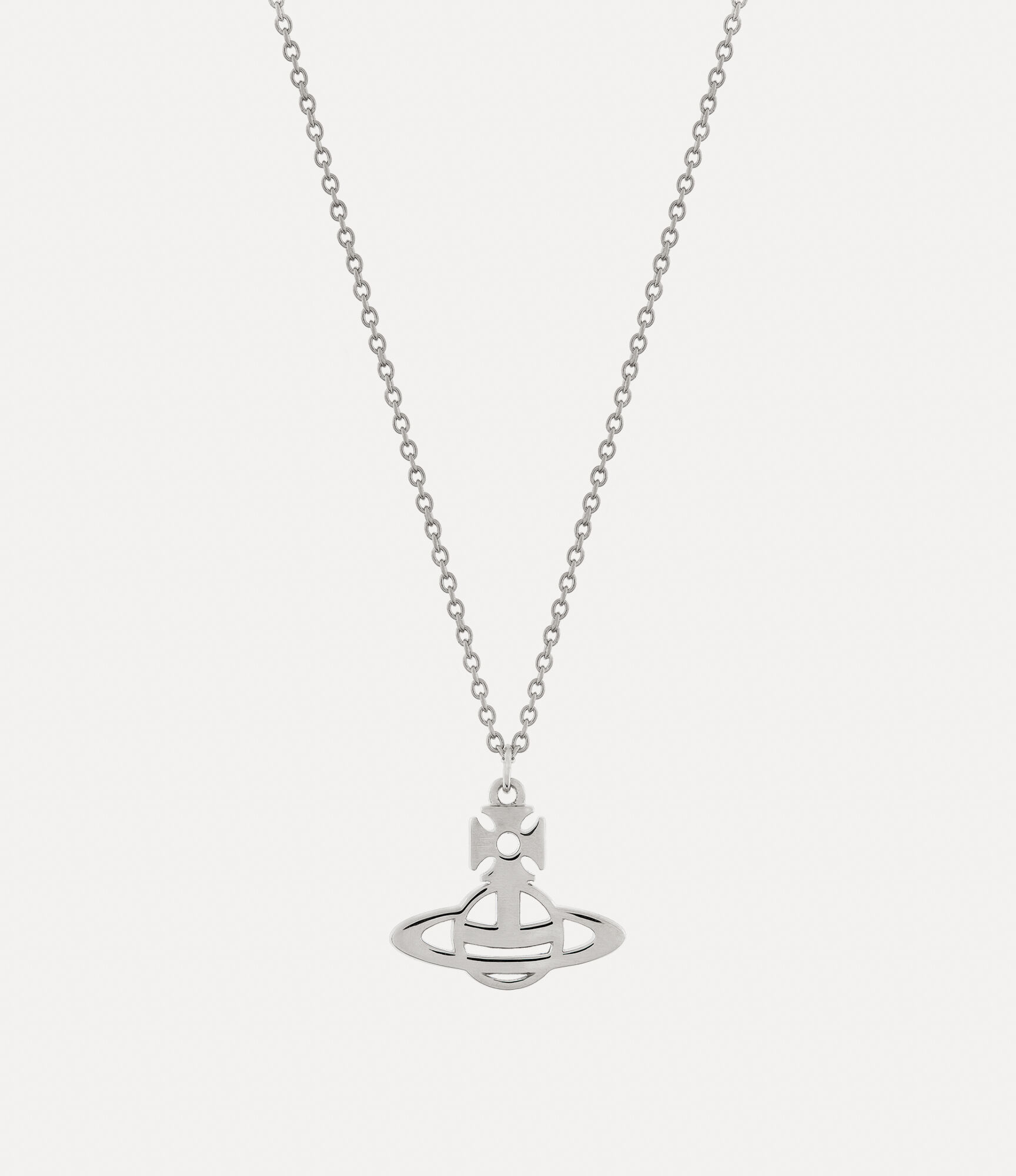 Lucy Pendant Necklace in PLATINUM- | Vivienne Westwood®
